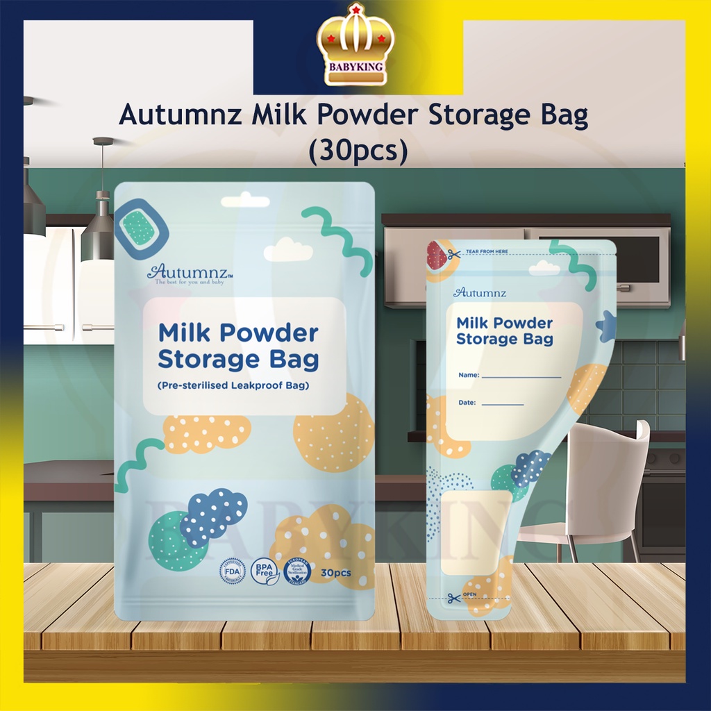 Autumnz V-Coool Disposable Milk Powder Storage Bag Plastik Simpanan ...