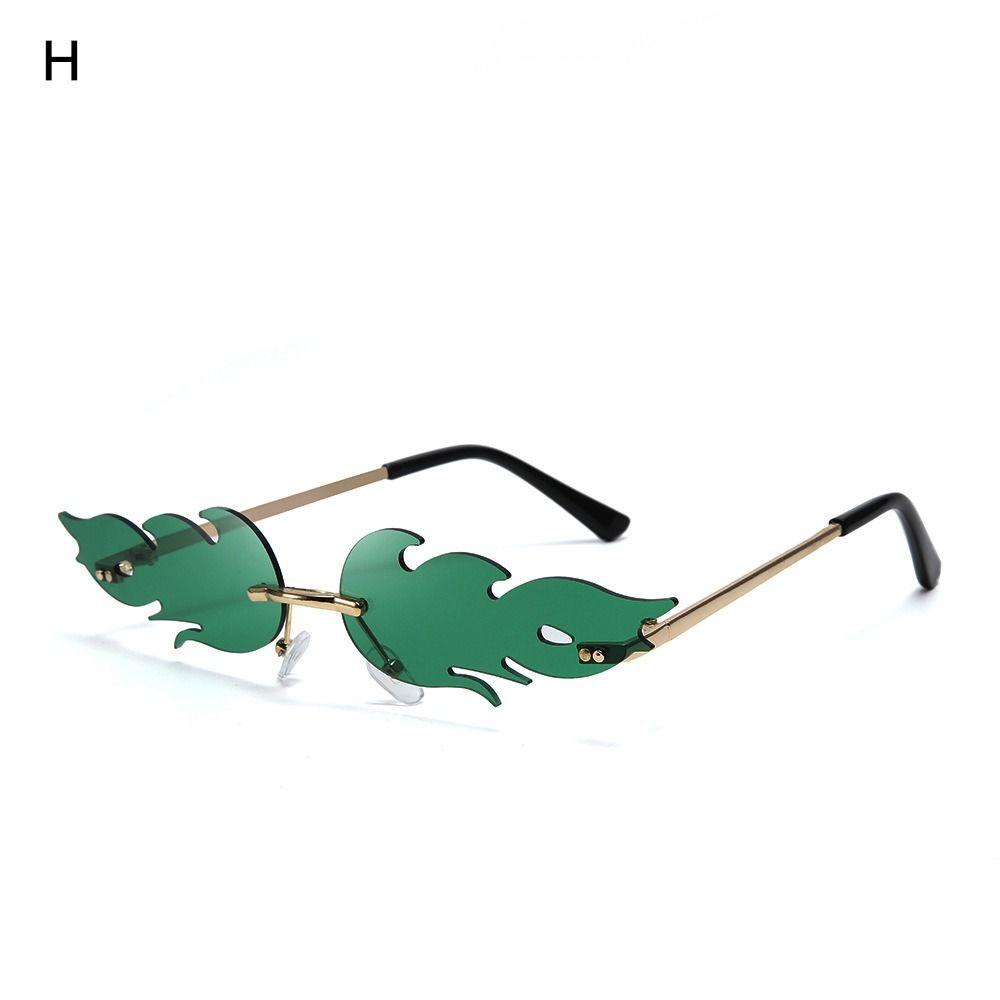 MOILYPH Irish Shamrock Sunglasses St. Patrick's Day Accessories Rimless ...