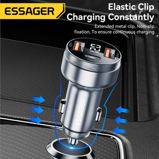 Essager 80W Car Charger USB Type C PD Fast Charging Phone Quick Charge ...