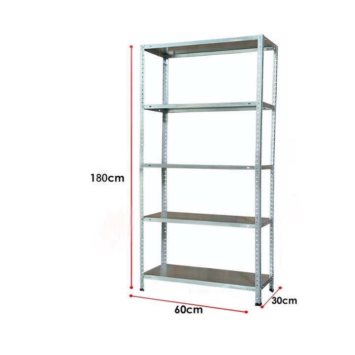 Greenest 3/5 Layer Metal Rack Boltless Rack Heavy Duty Steel rack Metal ...
