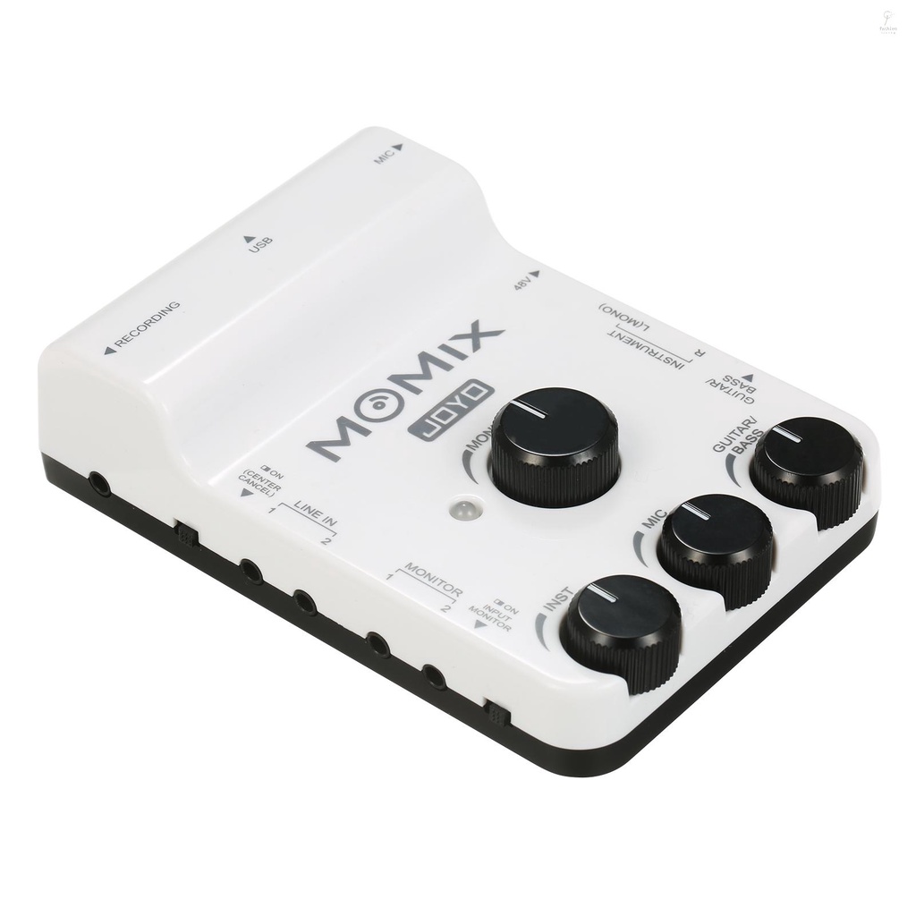 FLP JOYO MOMIX USB Audio Interface Mixer Portable Audio Mixer ...