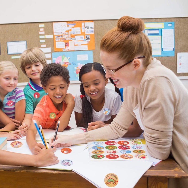 1PCS Cute Cartoon sticker Children's Reward Sticker Kids Baby Girl Boy ...