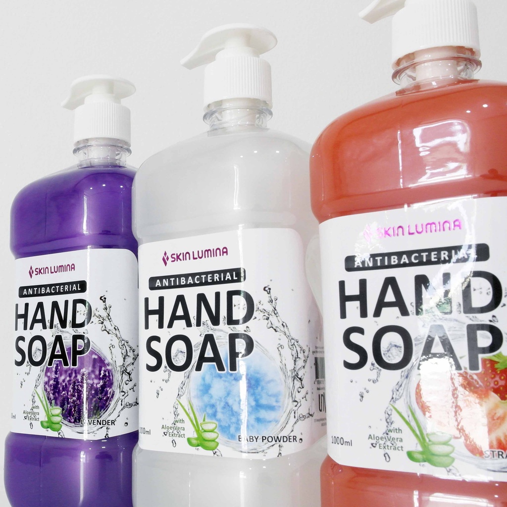 Antibacterial Hand Soap w/ Aloe Vera 1 Liter Hand Pump type | Shopee ...
