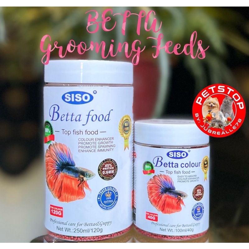 Betta and Guppy Professional Feeds, Betta Fish Food 40g and 120g | Shopee Philippines