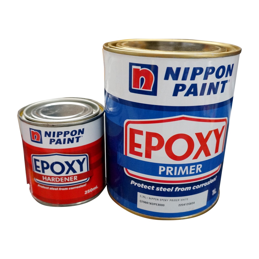 NIPPON Epoxy Primer STD 1 liter with hardener | Shopee Philippines