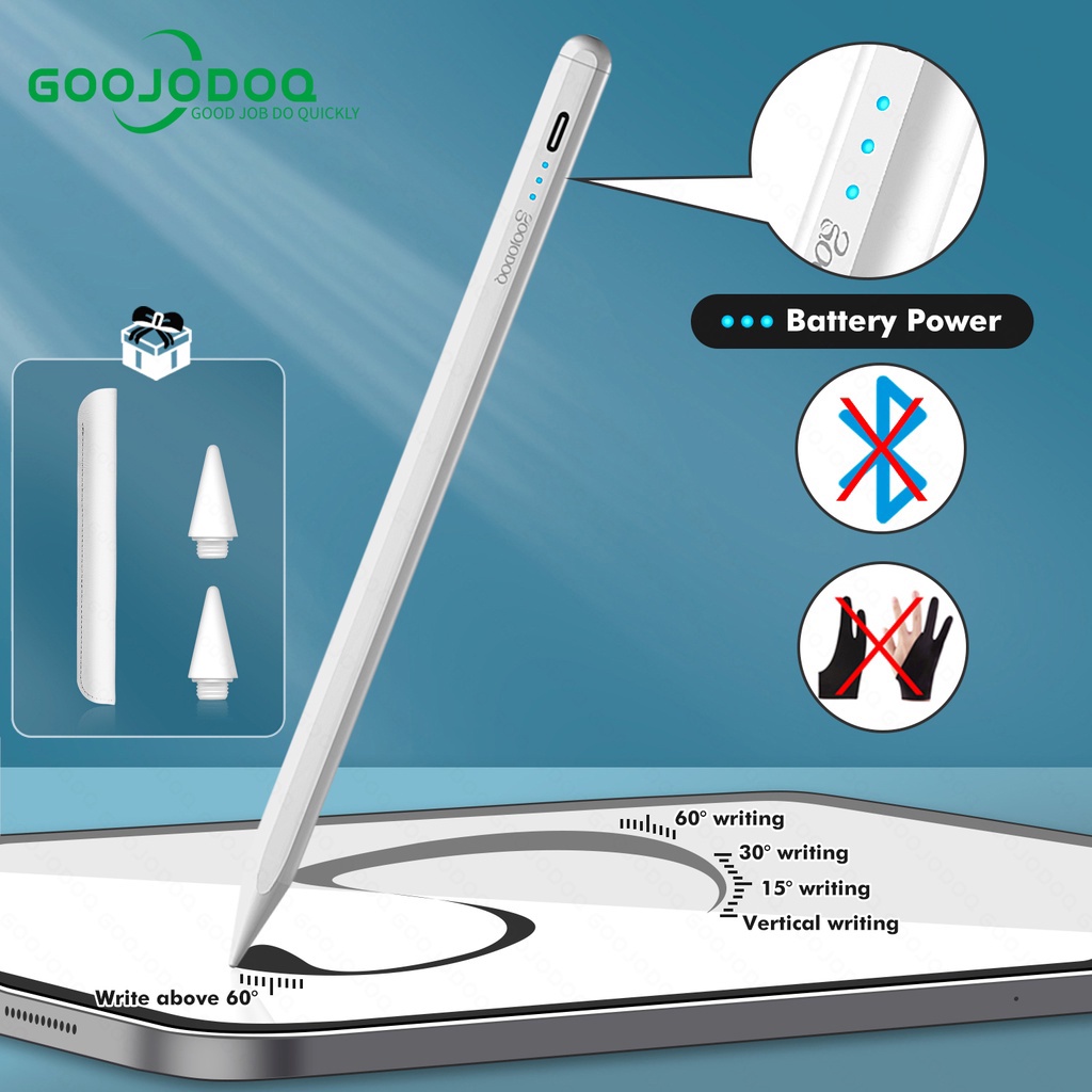 GOOJODOQ GD13 Stylus Pen for iPad Pencil Air 4 5 Pro 11 12.9 2018 2020 ...