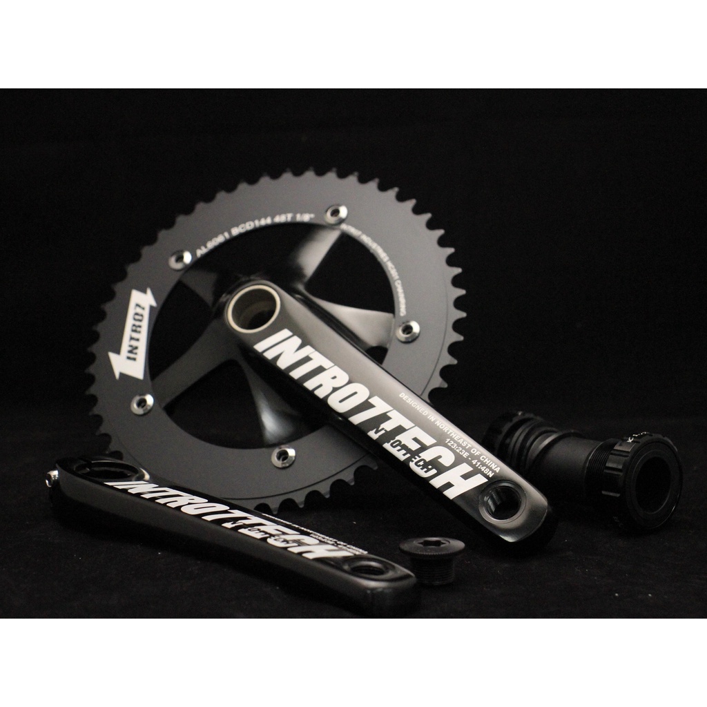 INTRO7 HCS01 Fixie Outboard Crankset Jrspeed | Shopee Philippines