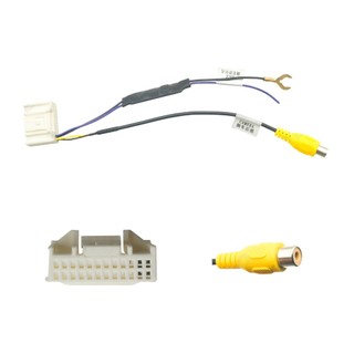 20-pin Reverse Camera Video Input Adapter Wiring Cable Use For Toyota ...