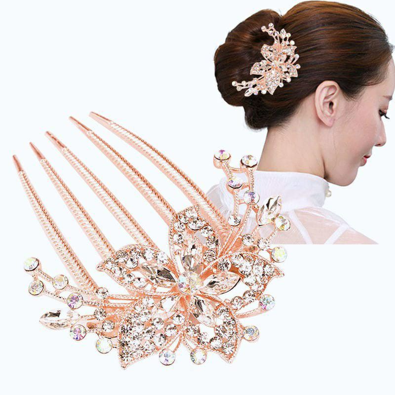 5-tooth Korean/Korean Hair/Korean Gem/Bun/Bun Skewer | Shopee Philippines