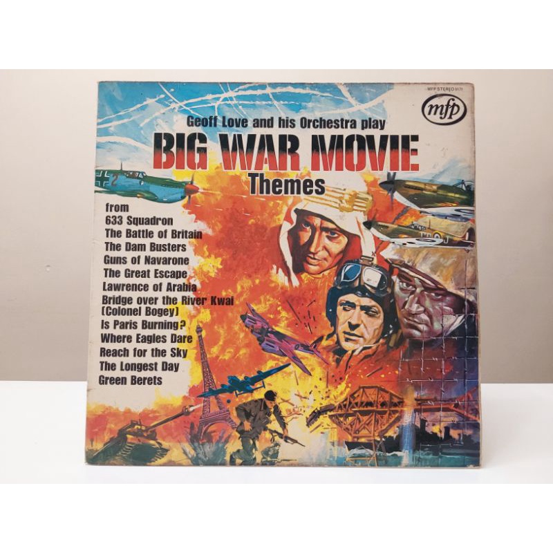 Big War Movie Themes ( Vinyl Record / Theme ) | Shopee Philippines