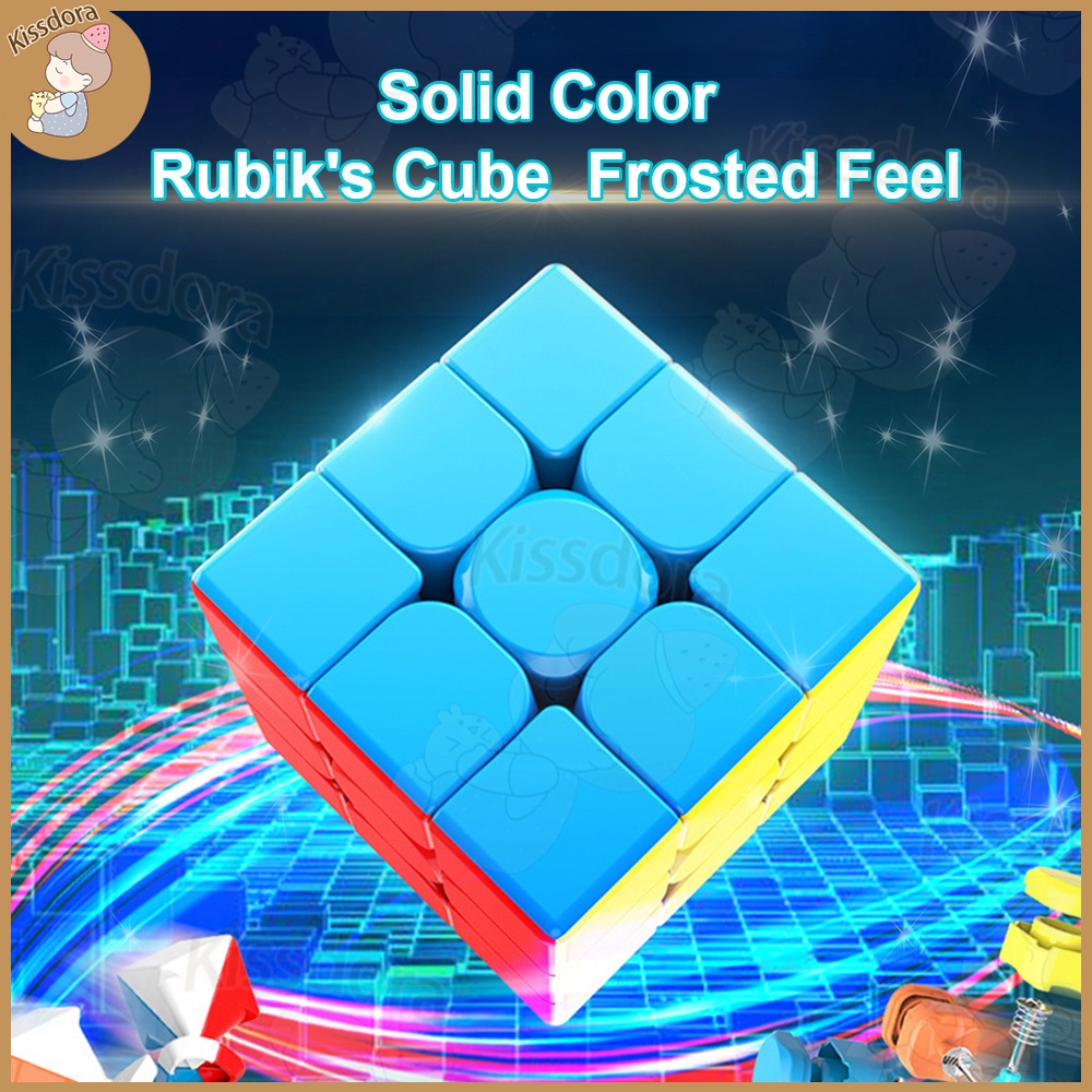 KD【COD】 Stickerless magic cube for kids 3x3x3 Rubik's Cube | Shopee ...