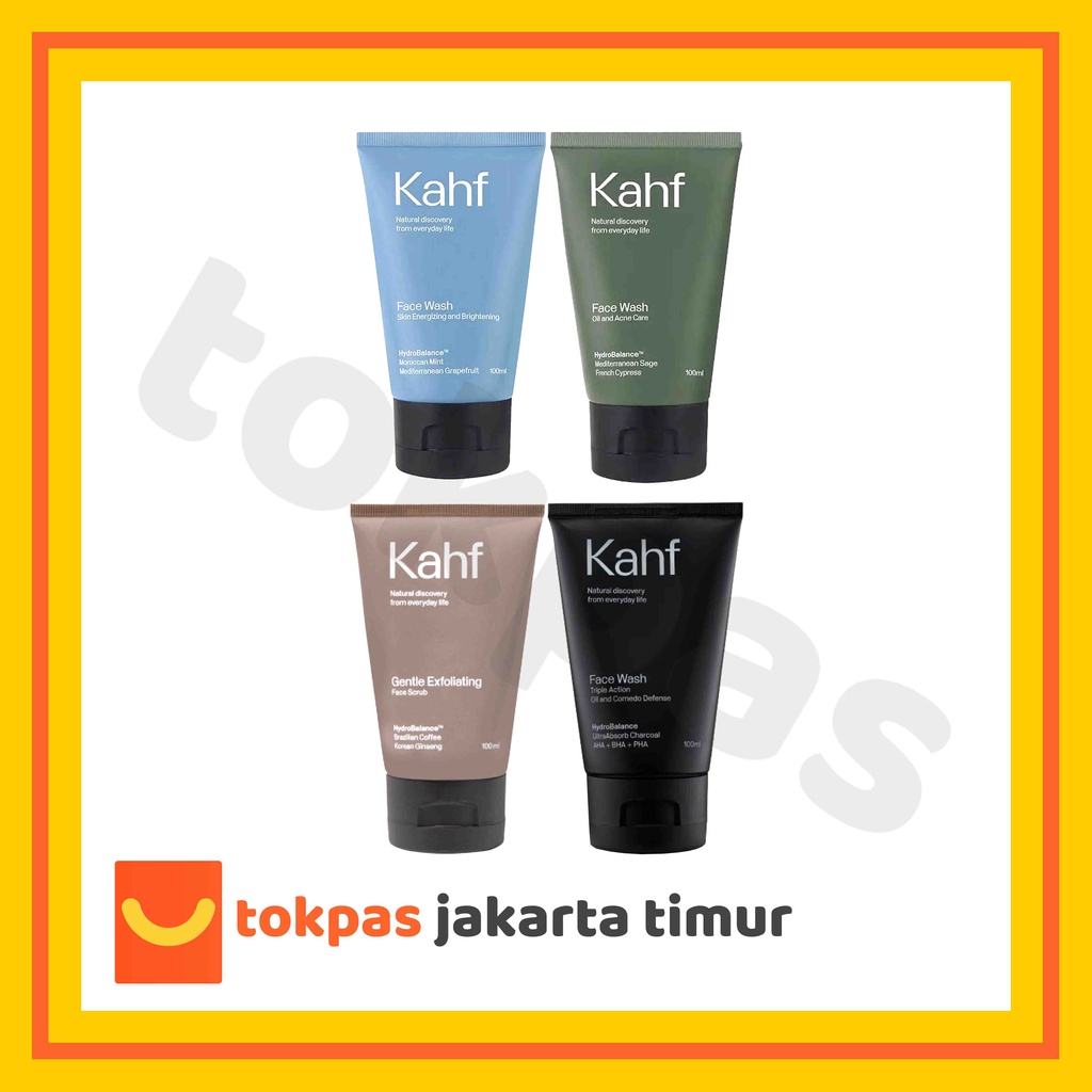 Kahf Face Wash 100 ml / Special Men's Facial Soap | Shopee Philippines