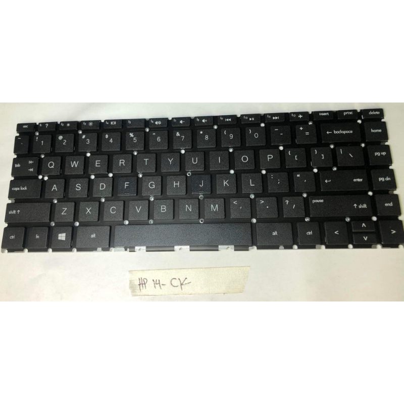 Laptop HP 14-CK built in keyboard | Shopee Philippines