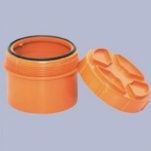 Bo PIPE PVC Orange Fittings【 2” 3” 4” 】 Elbow Tee Wye Coupling Cleanout ...