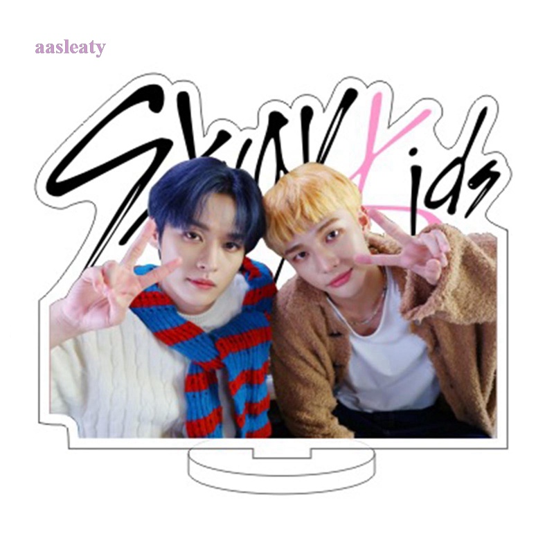 Aasleaty Kpop Stray Kids Figures Acrylic Stand Bang Chan Hyunjin Felix ...