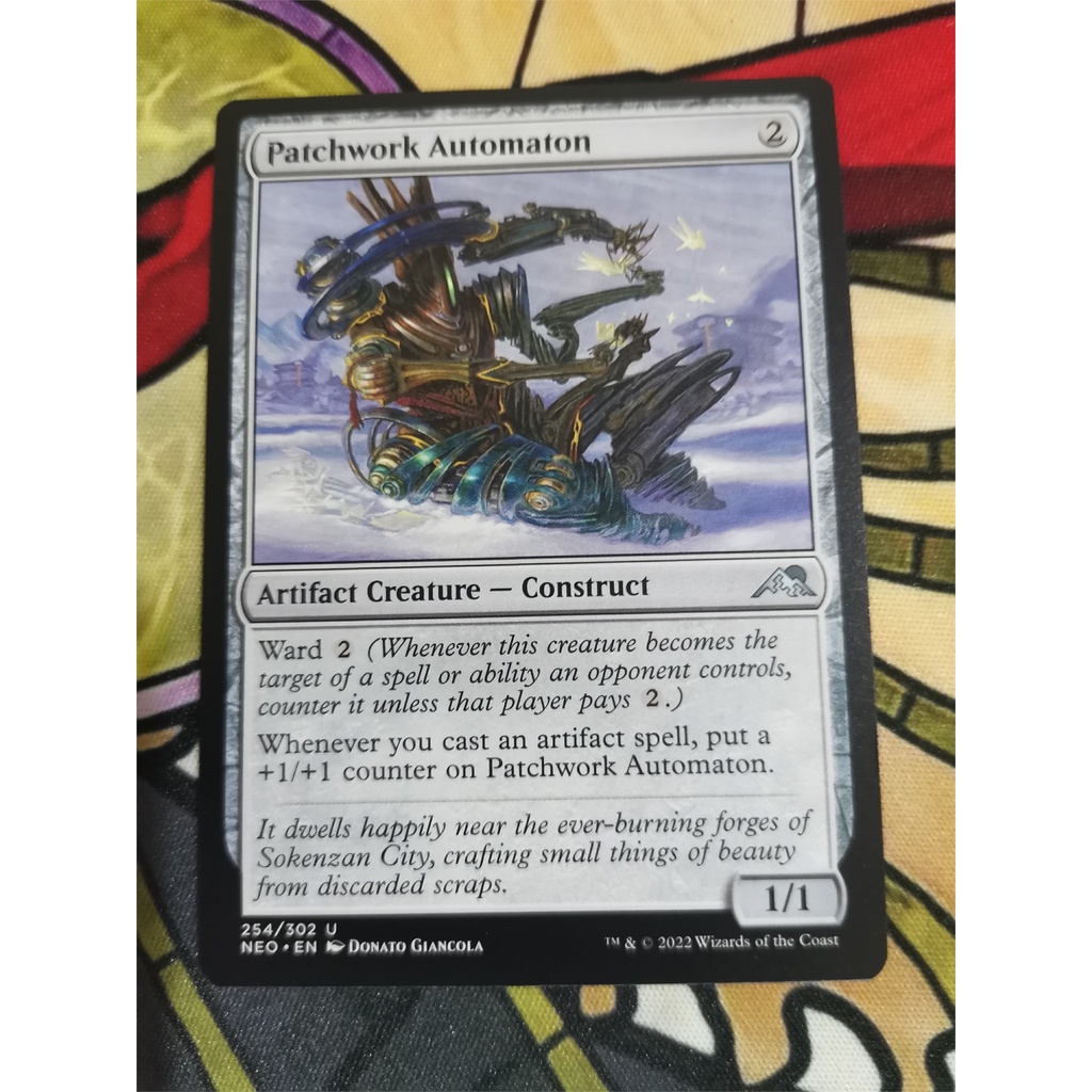 Patchwork Automaton - Kamigawa: Neon Dynasty (NEO) MTG Card | Shopee ...