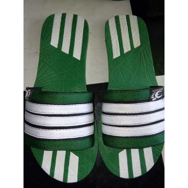 Adidas inspired design slides/Mindorensis slippers/100% Durable/Tire sole/Hand made | Shopee ...