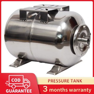 24HS 50HS Horizontal Bladder Tank Stainless Steel Type Pressure Tank ...