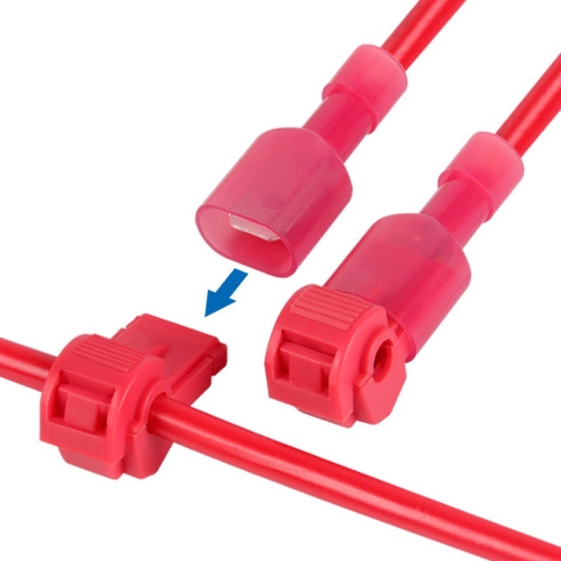 20 set T-type Terminal Block Wire connector Cable Connection Clip Quick ...