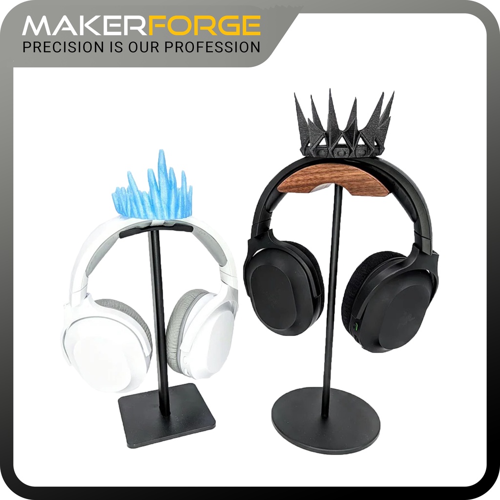 Evil or Ice Crown for Headphones, Headset & Cosplay Props, Headphone ...