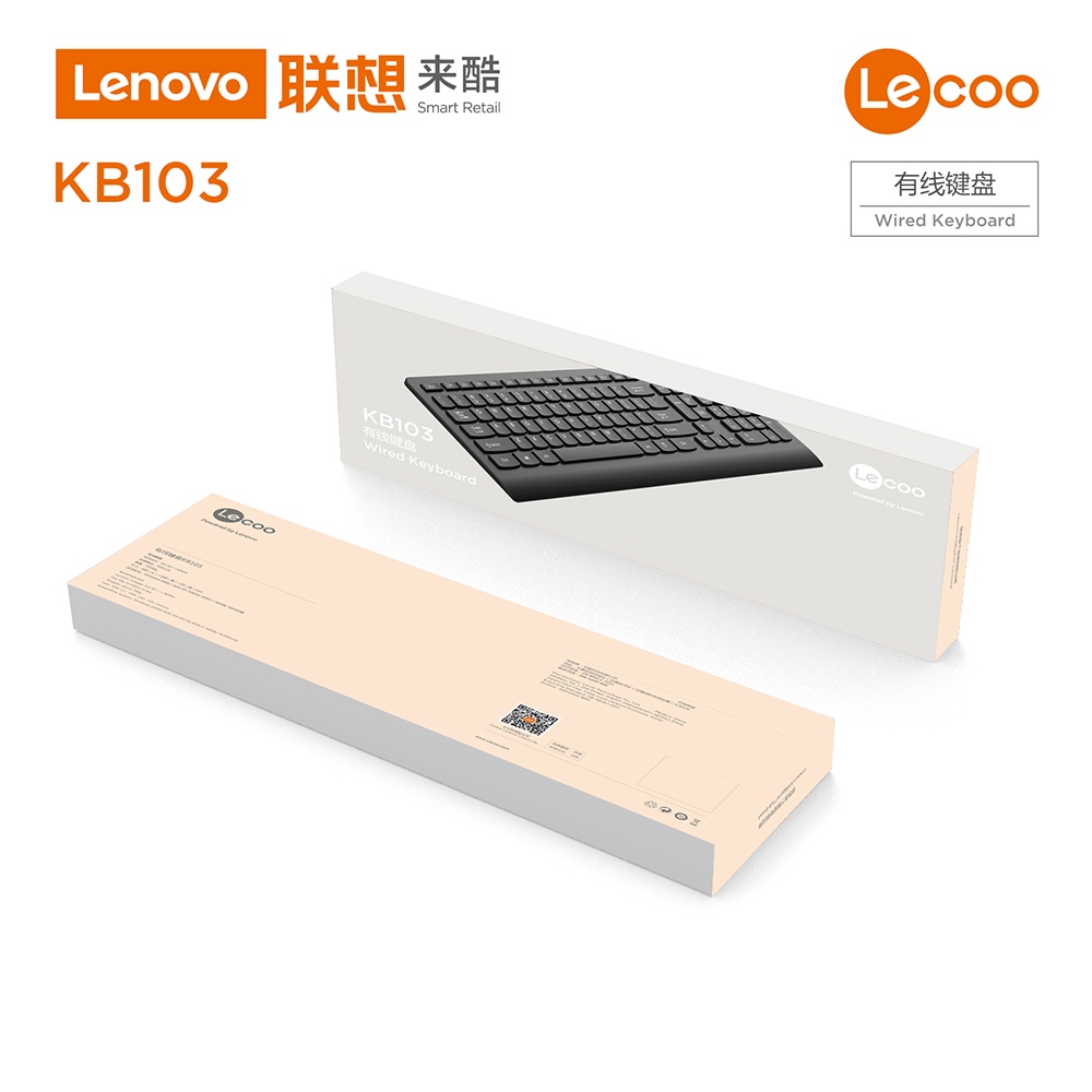 Keyboard Lecoo KB103 (Wired) | Shopee Philippines