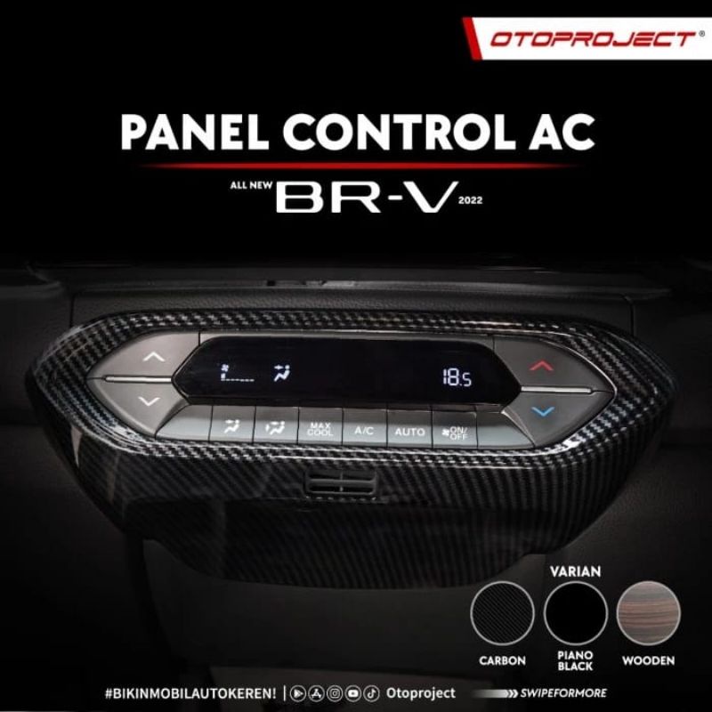 Otoproject All New BRV / WRV Front Ac Control Panel 2022-2024 | Shopee ...