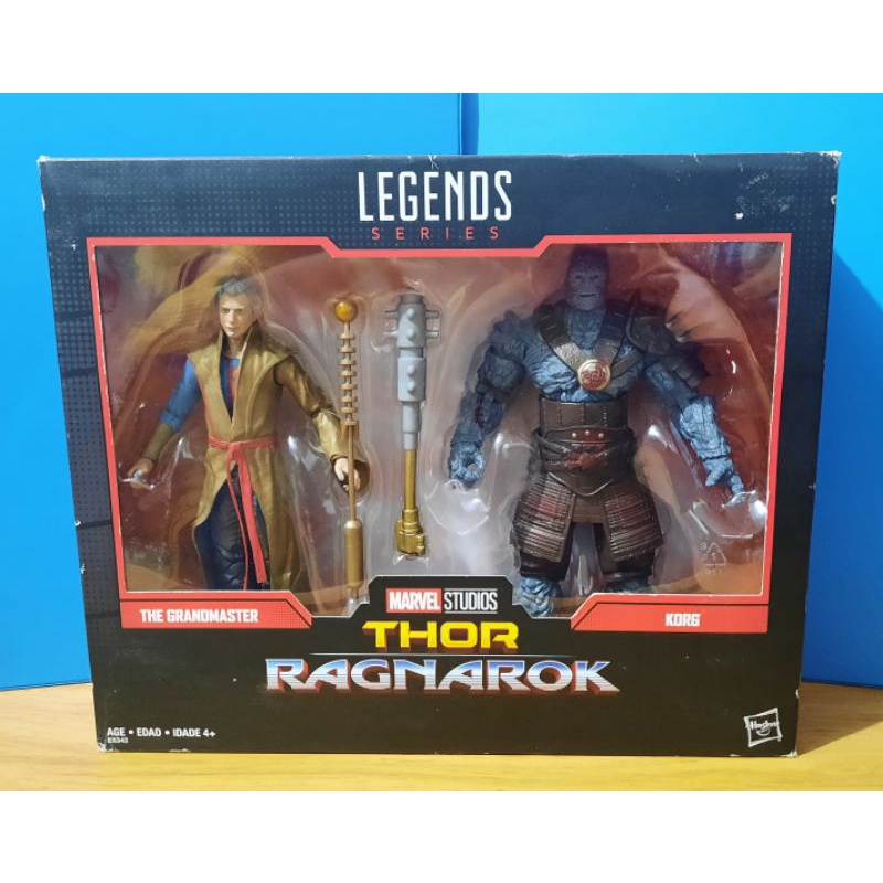 Marvel Legends 80th Anniversary Grandmaster and Korg Two-Pack | Shopee ...