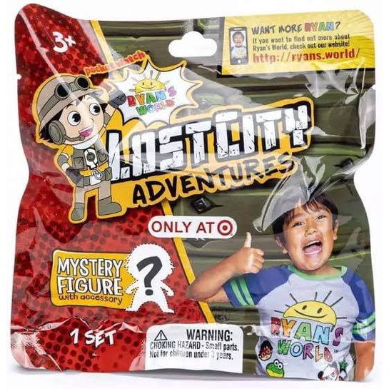 Ryan's World Lost City Adventure Micro Figure | Shopee Philippines