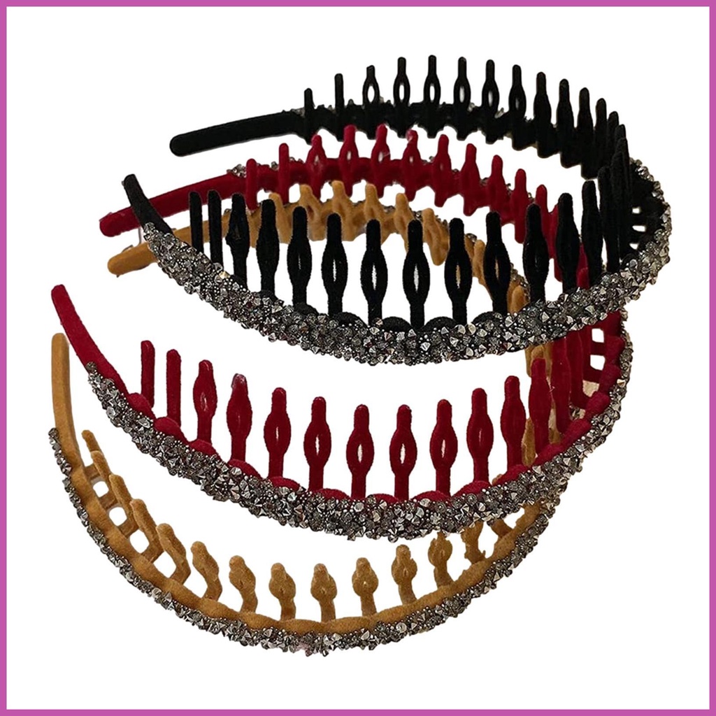 Decorative Headbands With Rhinestones Hair Bands For Women's Hair With ...