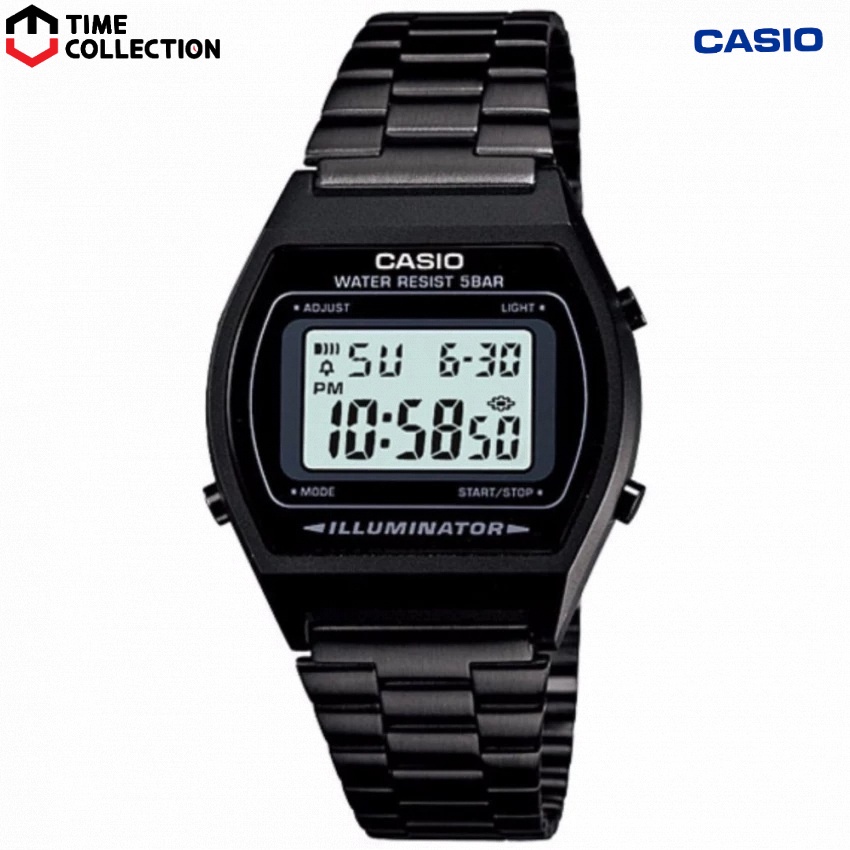 Casio B640WB-1A Digital Stainless Steel Strap Watch | Shopee Philippines