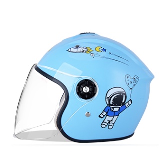 Motorcycle Helmet for Kids with half face helmet Visor | Shopee Philippines