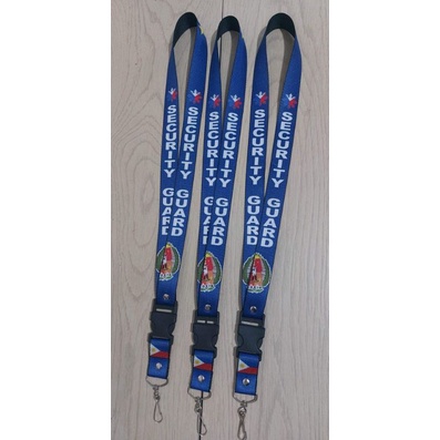 SECURITY GUARD ID LACE LANYARD/BLUE | Shopee Philippines