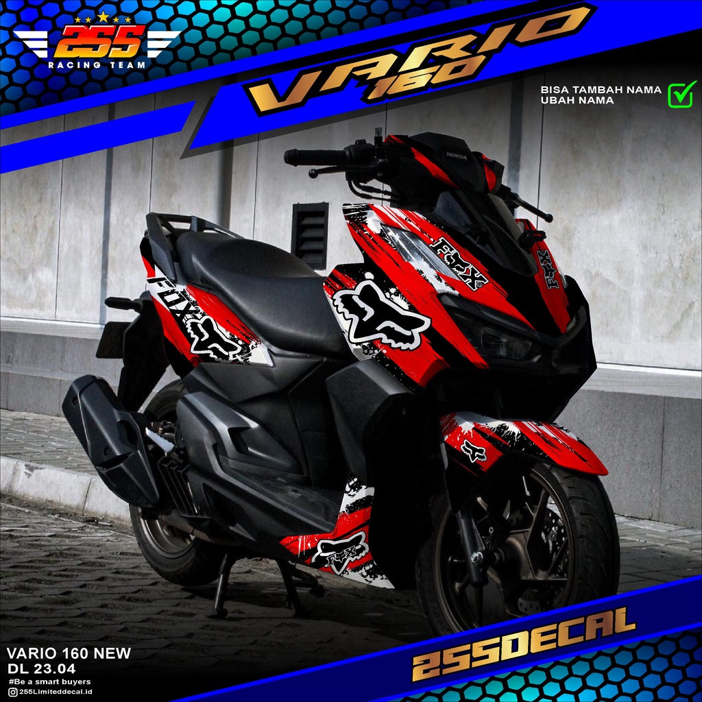 Decal Sticker Honda Vario New 160 Fullbody 2022 - Decal Sticker for All ...