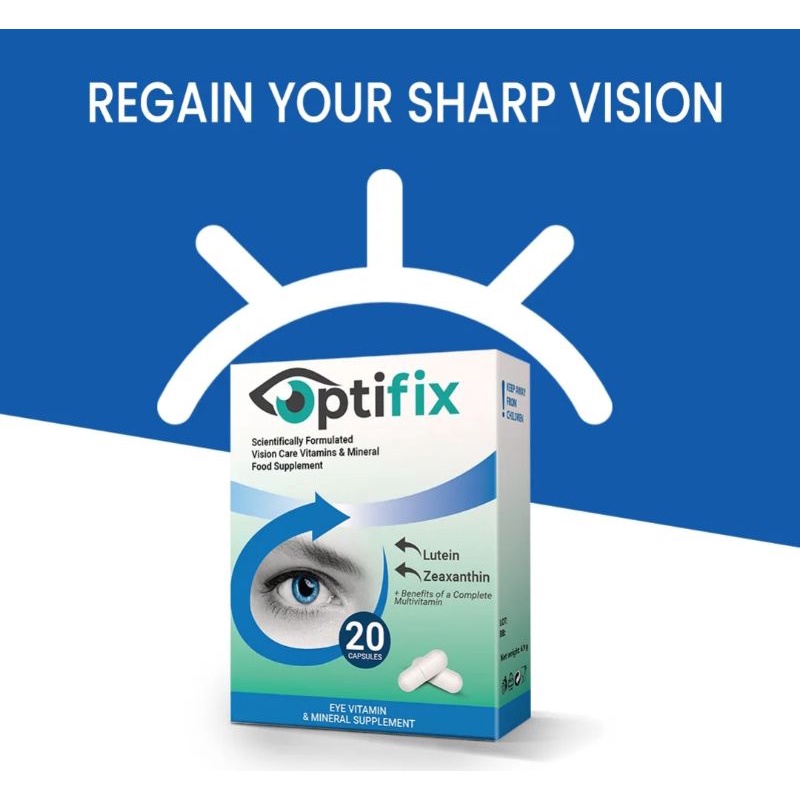 Optifix Eye Protection and Regain Your Sharp Vision | Shopee Philippines