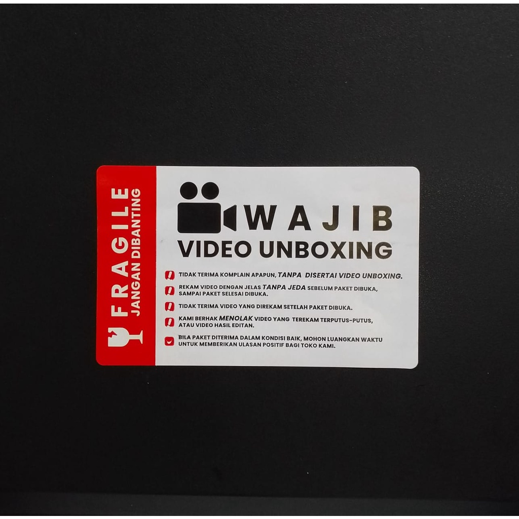 80 x 50mm unboxing Sticker Label, 300pcs | Shopee Philippines