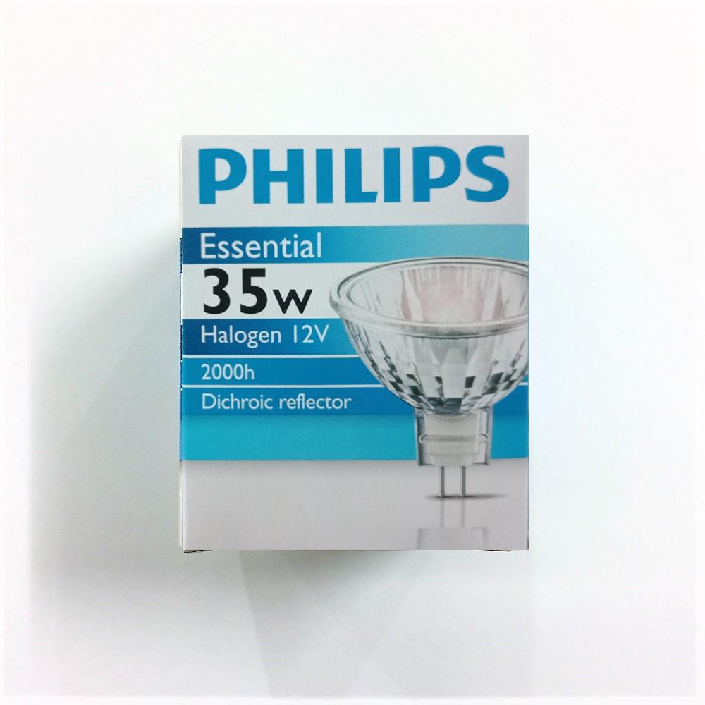 Halogen Bulb Closed PHILIPS 12 Volt 36 Degrees 35w | Shopee Philippines