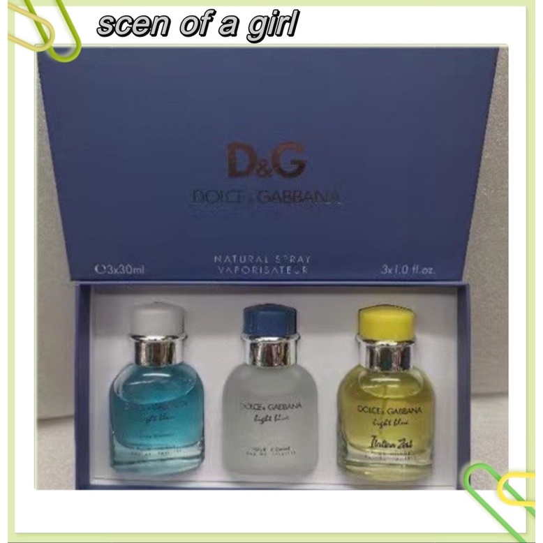 3in1 For men mini perfume gift set 30ml X3 ( 3 pcs ) us tester oil basd ...
