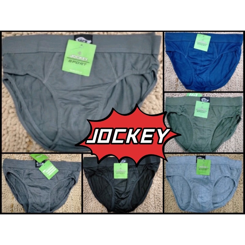 JOCKEY 12pcs Brief For Men's Underwear Cotton Briefs.(1 dozen) | Shopee ...