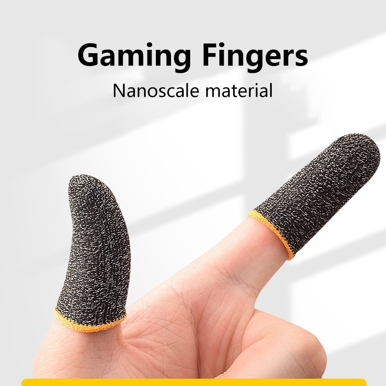 Lenovo Gaming Fingers Set Sensitive Touch 70% Skin Friendly Nylon ...