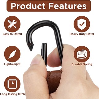 Motorcycle Hooks for Hanging Shopping Bags Universal Handlebar Clips ...