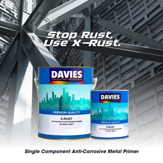 Davies X-Rust (Metal Zinc Phosphate Anti-Corrosive Primer) 4L | Shopee ...