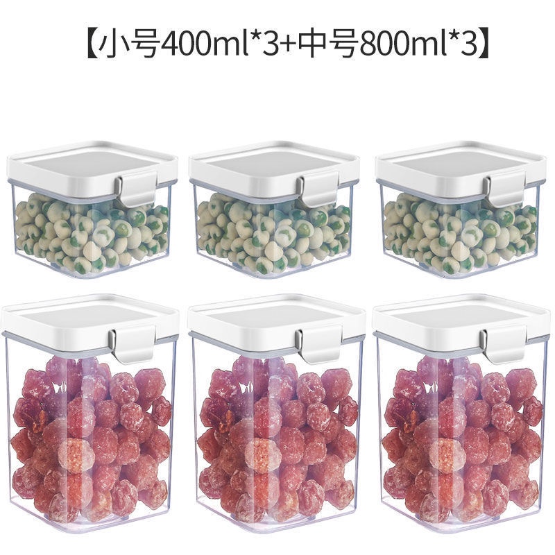 Sealed Cans Food Can Storage Storage Cans Plastic Grain Multigrain ...