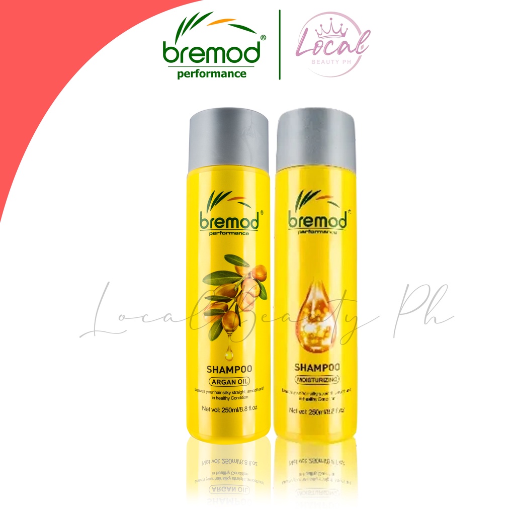 Bremod Performance Shampoo with Argan Oil Moisturizing 250ml for Dry ...