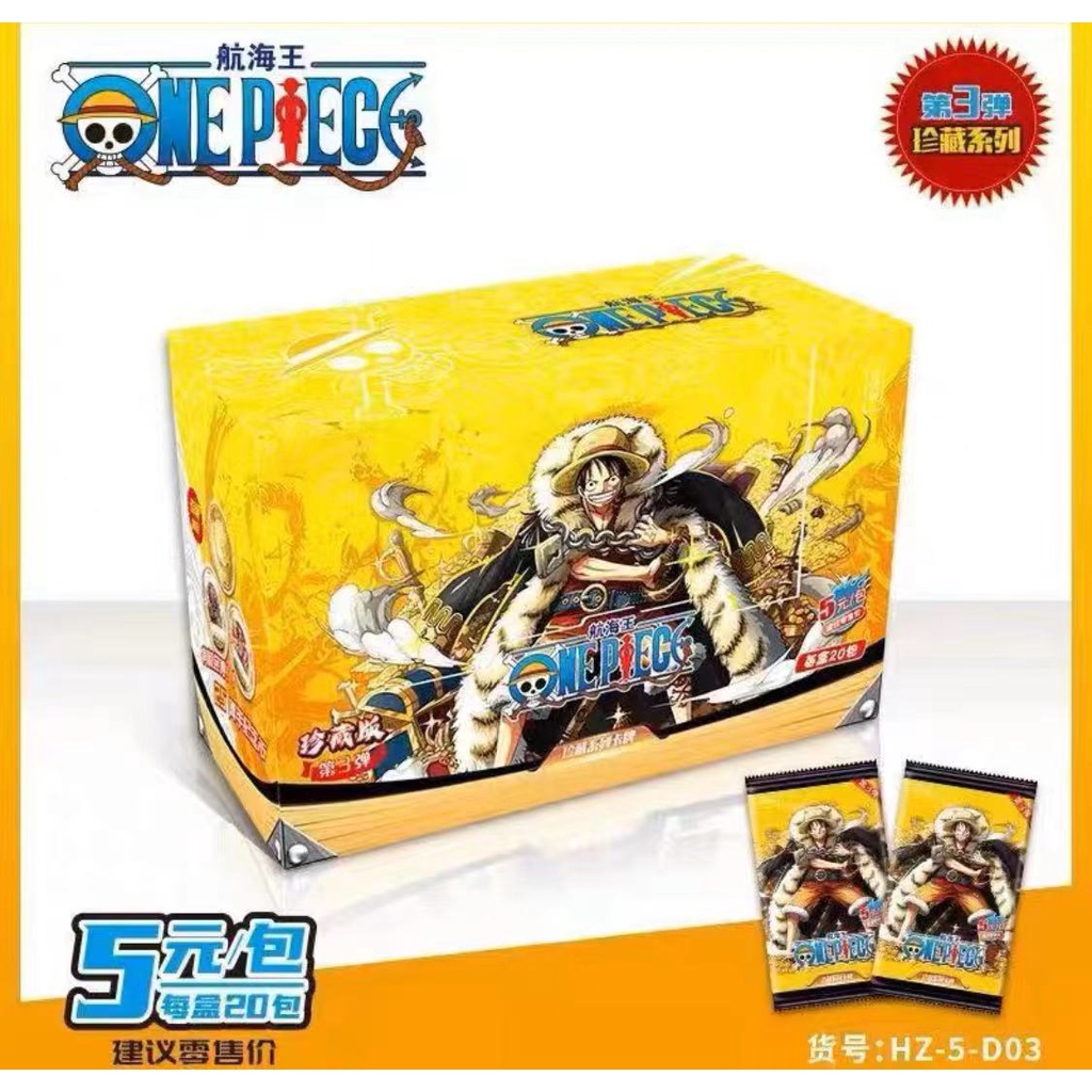 One Piece Anime Card KADONG Third Bullet Box | Shopee Philippines
