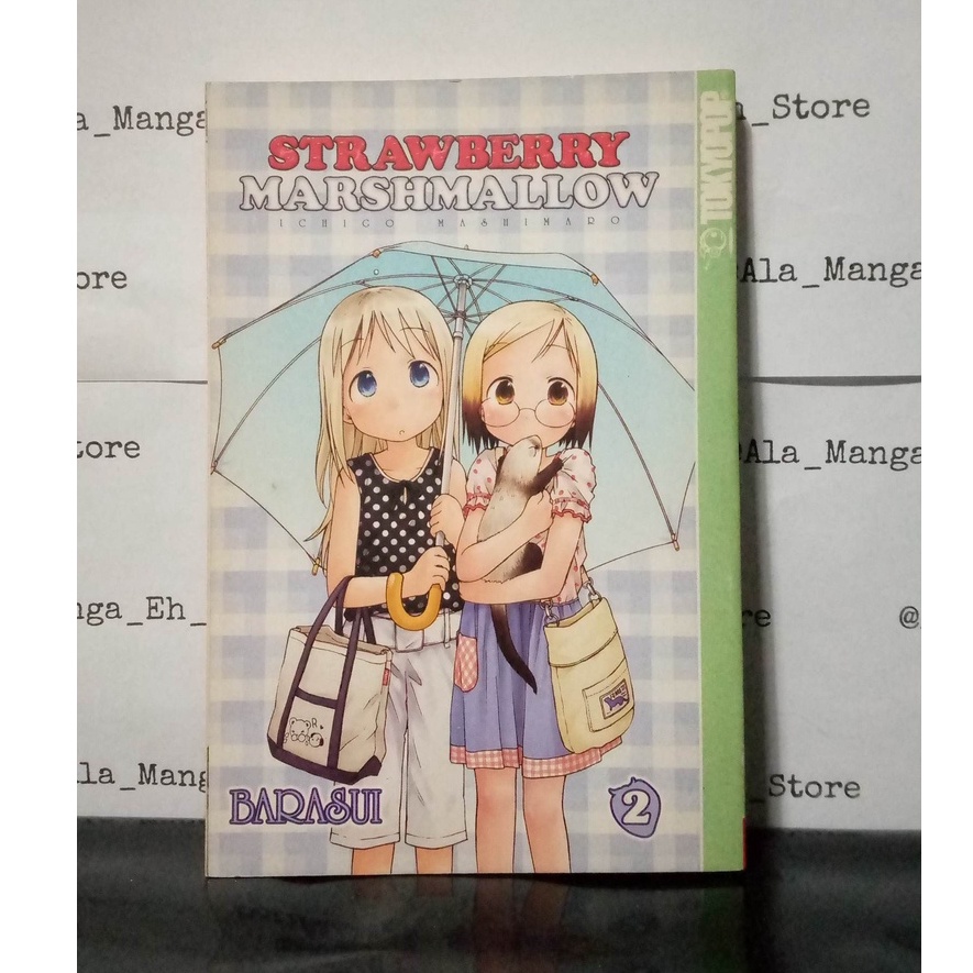 Strawberry Marshmallow Manga by Barasui Vol 2-5, English, Preloved, Tokyopop | Shopee Philippines
