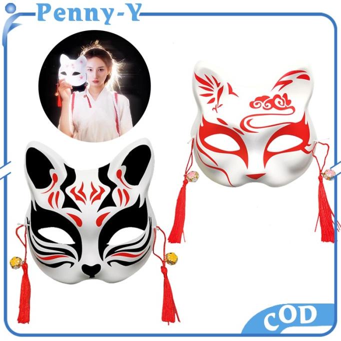 Japanese Kitsune Mask Kitsune Mask Cosplay Festival Mask | Shopee ...