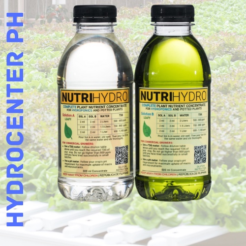 NUTRIHYDRO hydroponics nutrient solutions LEAFY FORMULA | Shopee ...