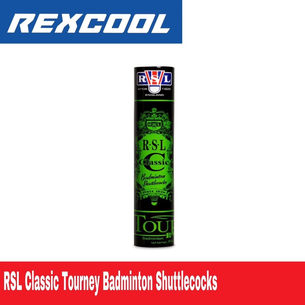 RSL Classic Tourney Badminton Shuttlecocks | Shopee Philippines