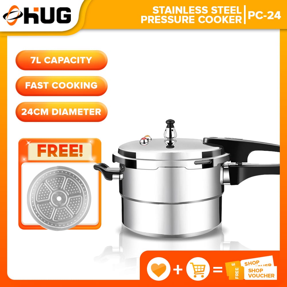 Pressure Cooker 3L/5L/7L Stainless Steel Pressure Cooker Heavy-Duty ...