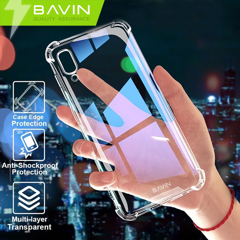 BAVIN Shockproof Clear Silicone Phone Case for Sam Galaxy Series NOTE ...